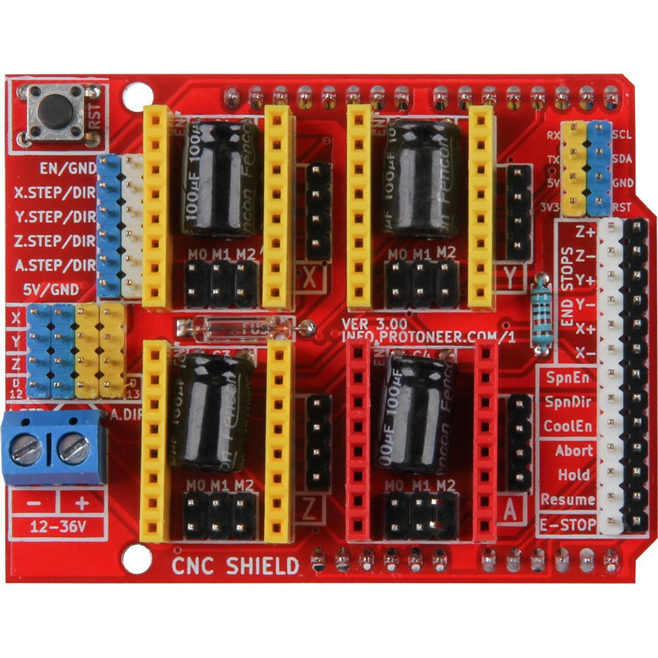 JOY-iT CNC Controller Shield for Arduino – Elektor