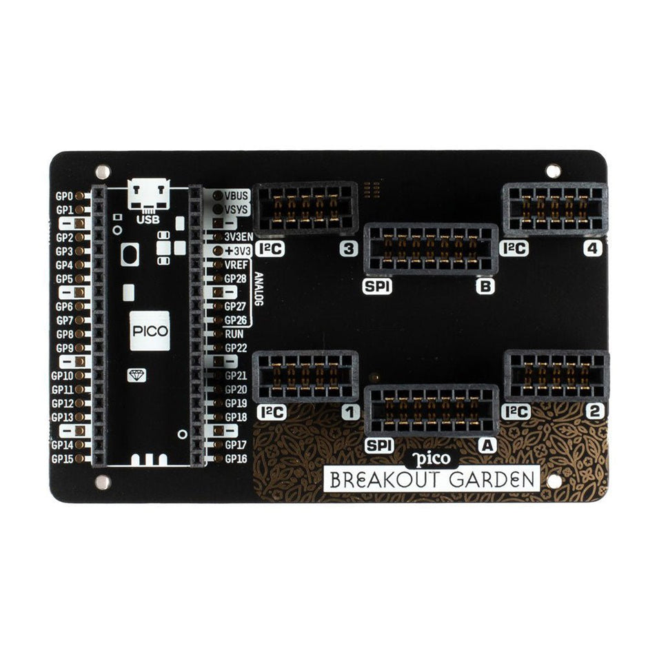 Pimoroni Raspberry Pi Pico Breakout Garden Base – Elektor