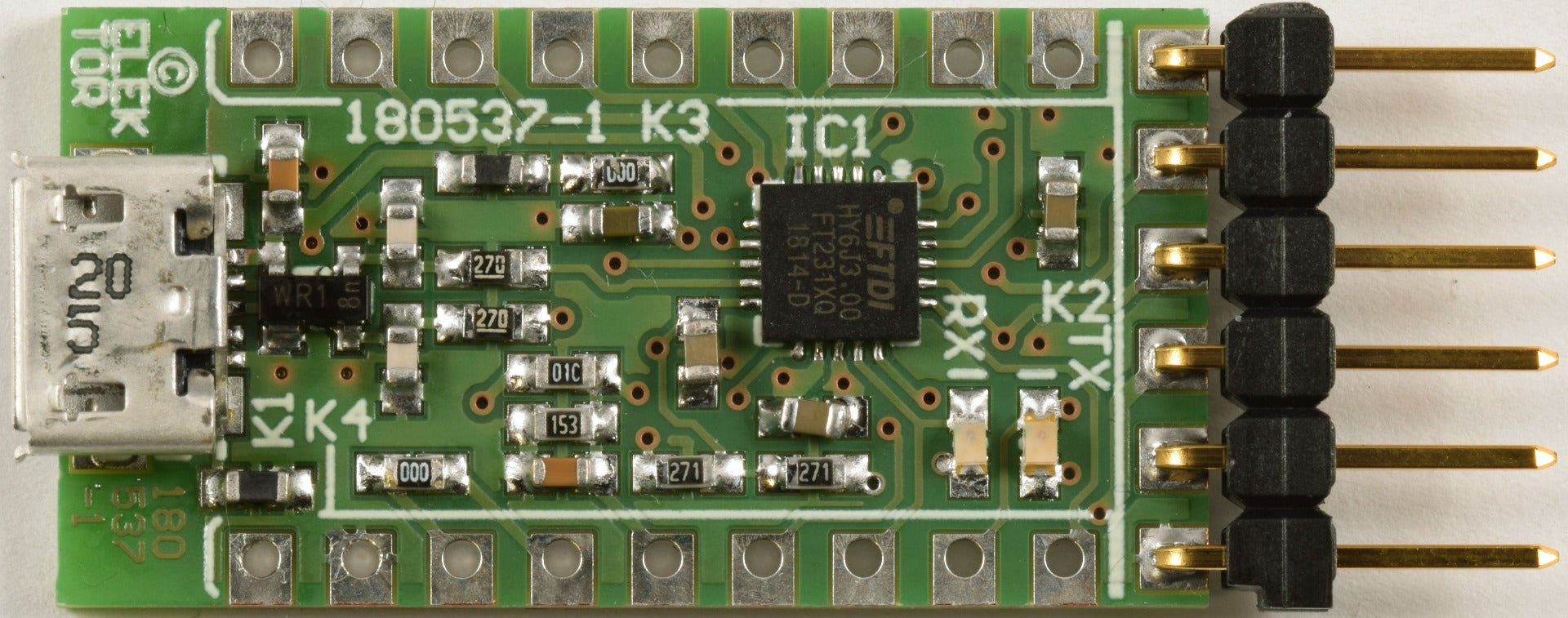 USB-RS232 Converter (FT231X BoB) – Elektor